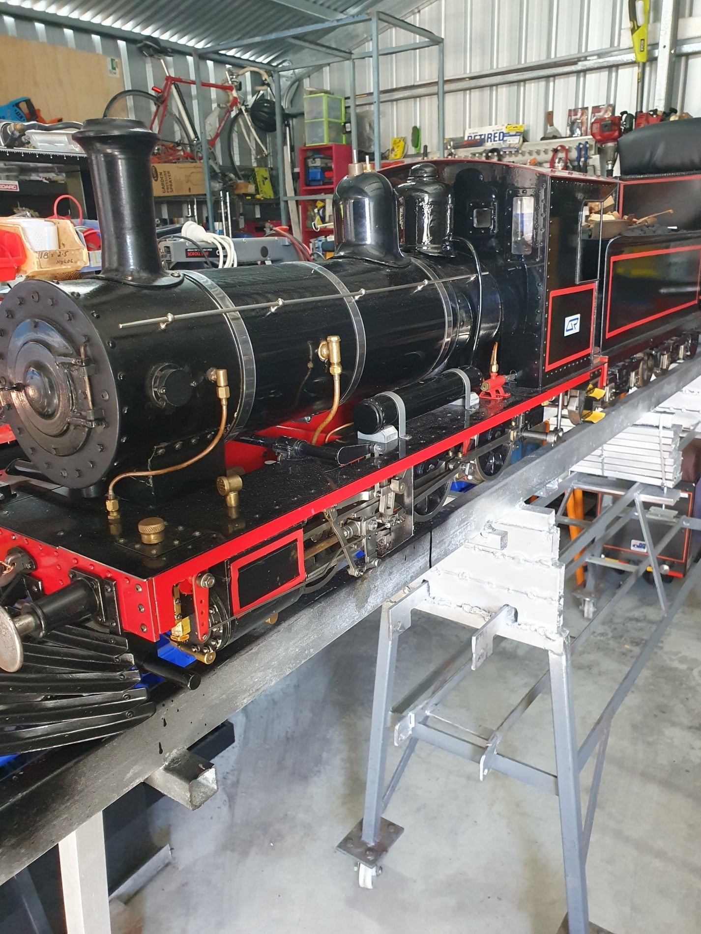 5'' QR B13-1/2 Steam Locomotive - SOLD in 2 months – Mini Train Systems