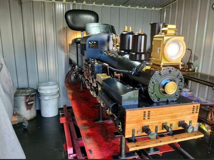 5" 4-Truck Shay Steam Locomotive - Newcastle, NSW - S1309 – Mini Train ...