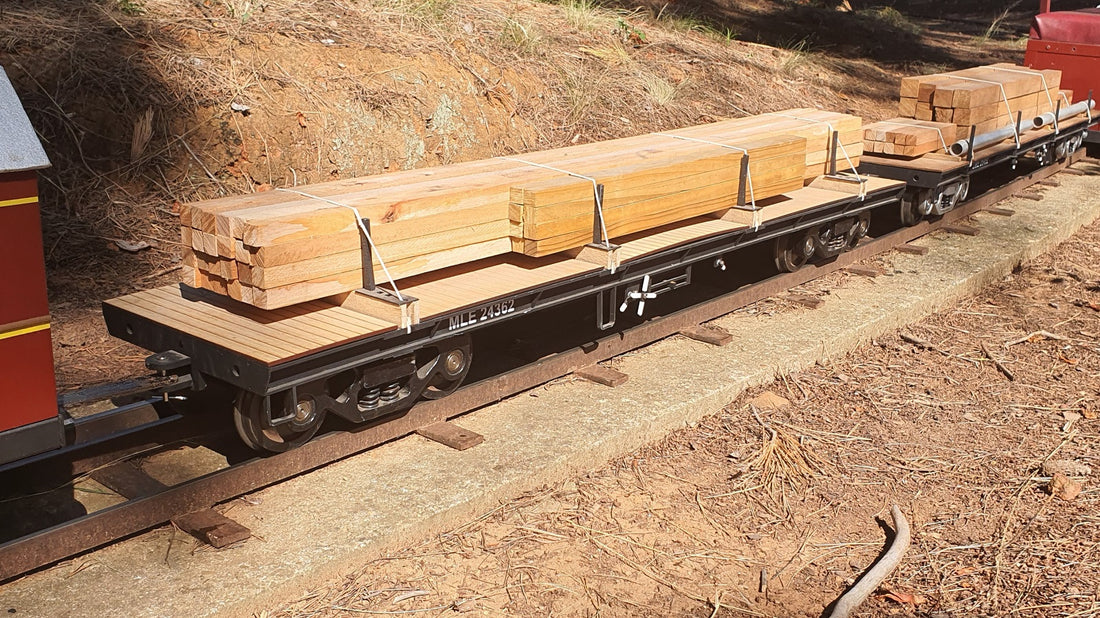 MLE/UME - 5" Gauge NSWGR Flat Car – Mini Train Systems