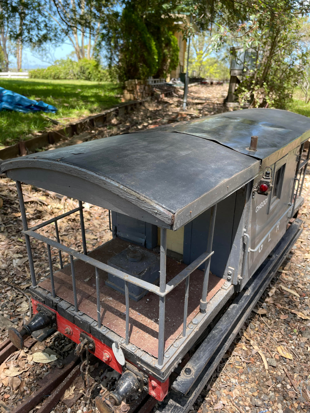 7.25'' Scale Coal Hoppers and CHG Brake Van - Windsor NSW - S1268 ...